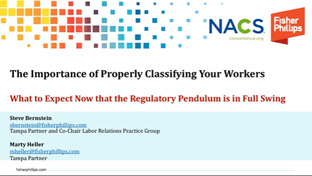 The Importance of Properly Classifying Your Workers | NACS