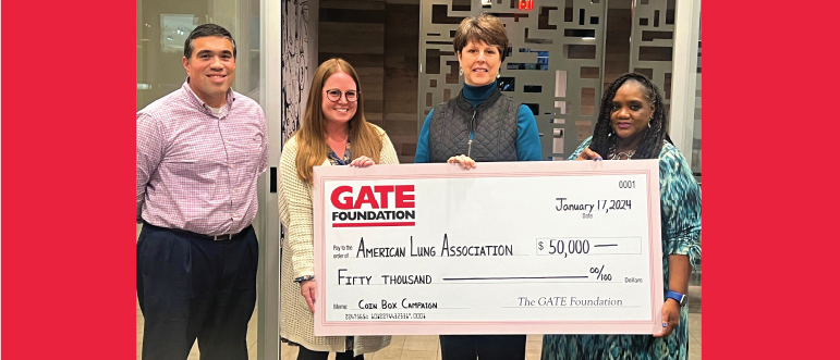The Gate Foundation Raises $50K for the American Lung Association | NACS