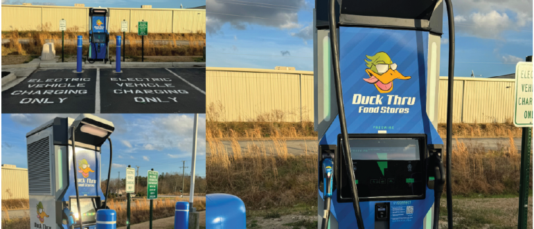 Duck Thru Launches First EV Charging Station | NACS